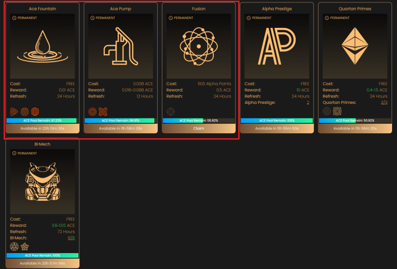 [Fusionist] $ACE Token 채굴 방법 정리 및 효율 분석 : 네이버 블로그