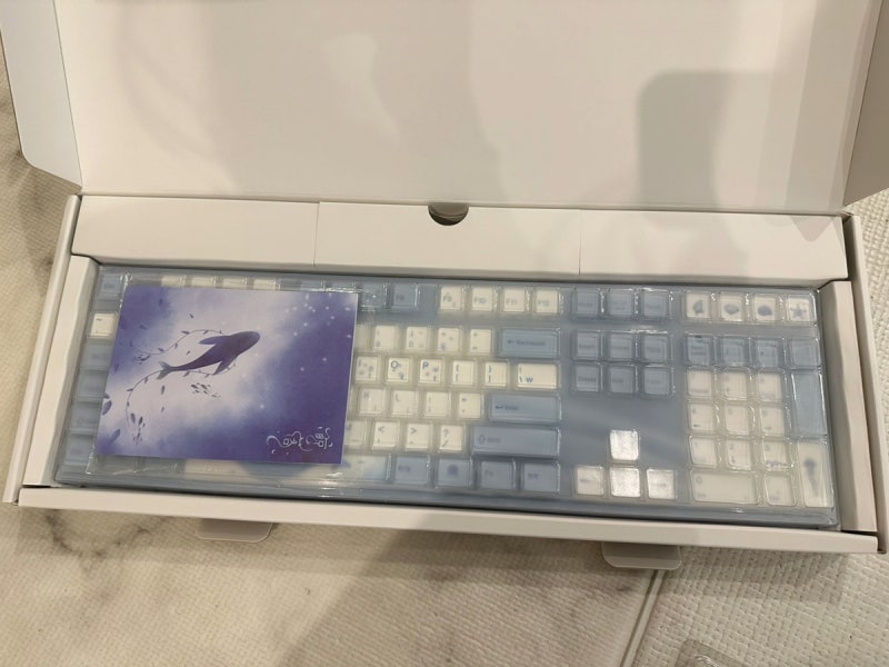 바밀로 저소음 적축 고래테마 108키 조용한 키보드를 원한다면 ! : 네이버 블로그