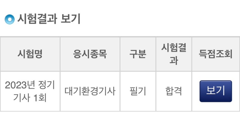 대기환경기사 필기 2주 독학 합격 후기 네이버 블로그