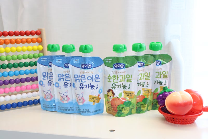 아기주스 아기간식으로 아이얌 유기농주스 마셔요 네이버 블로그