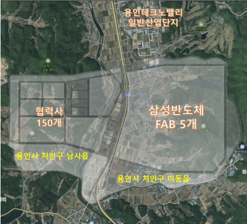 용인 한숲시티 그리고 반도체 메가클러스터삼성전자허접한 악재 네이버 블로그