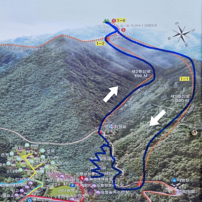 청태산자연휴양림 시작 횡성 청태산 등산코스 정상까지 최단코스 산행 입장료 주차장 네이버 블로그