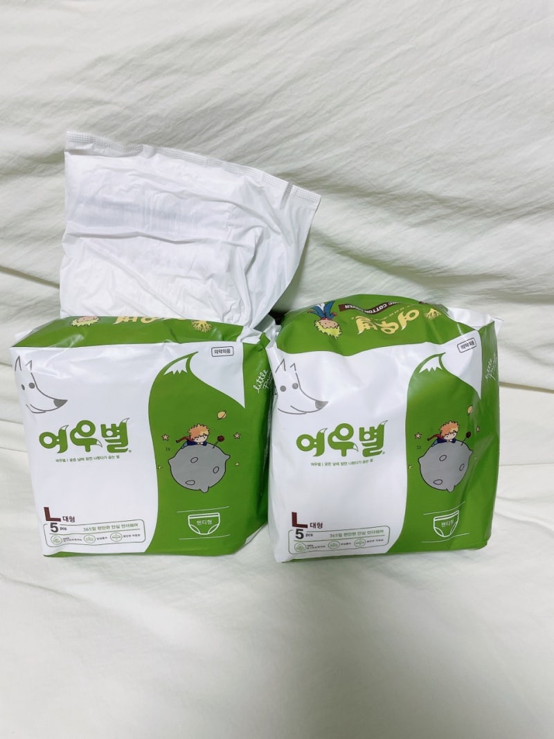 나비잠 생리대 여우별 스키니핏한 팬티형 생리대추천 네이버 블로그