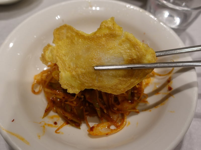 광주 상무지구 맛집 대광식당 Since 1983 즉석에서 부쳐주는 고급 한우 아롱사태 육전 네이버 블로그