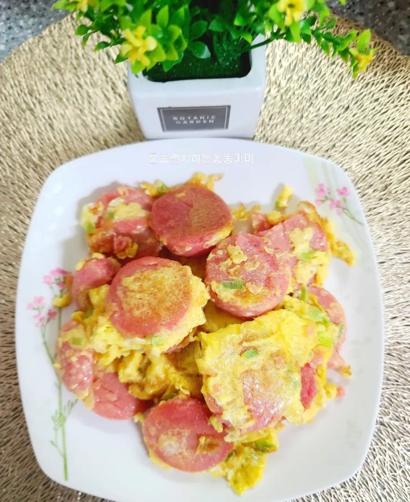 분홍소세지전 만들기 아이 아침반찬 남편 도시락 반찬 오늘저녁반찬 분홍소세지 요리 네이버 블로그