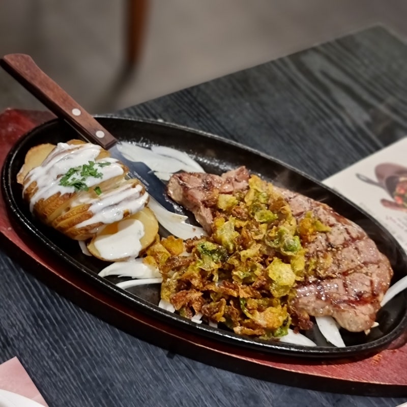 대구 현대백화점 맛집 매드포갈릭 스테이크 세트 맛도 인정 가성비도 인정 네이버 블로그