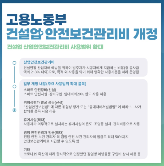 산업안전보건관리비 계상 방법 사용계획서 내역서 사용기준 항목 사용항목 적용불가 과태료 네이버 블로그