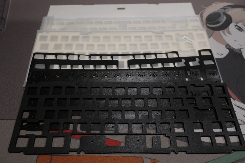 타건감, 타건음 모두 만족스러운 오울랩 링크65 그린 키보드, Owlab Link65 Green Keyboard 무게 측정 ...