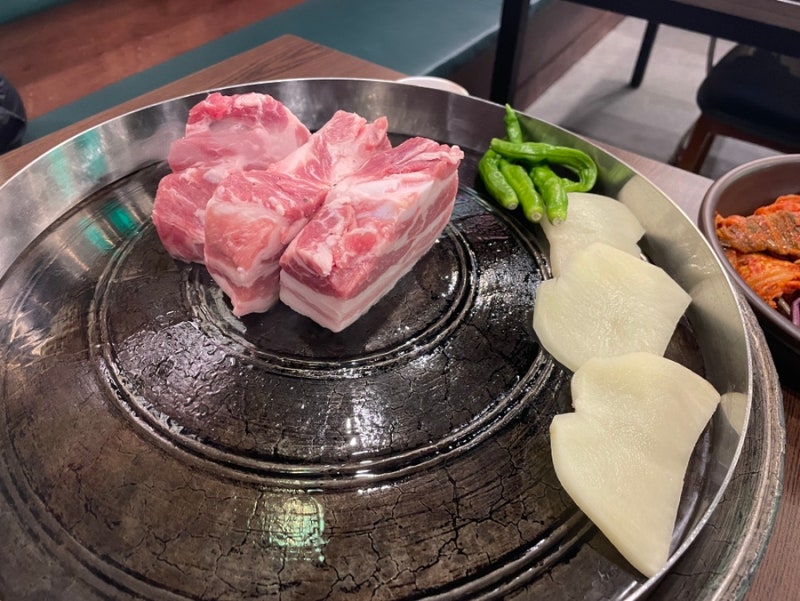 고덕 솥뚜껑 숙성 삼겹살 전문 고부돈 평택고덕 고기맛집 네이버 블로그