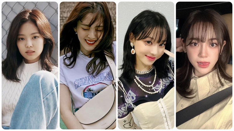 인기 중단발 헤어스타일 중단발 레이어드컷 허쉬컷 거지존 들어와 네이버 블로그