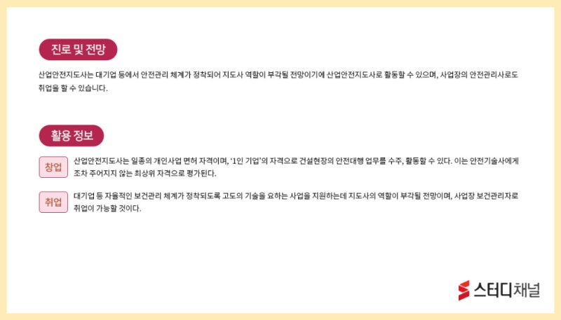 산업안전지도사 과목과 면제대상 난이도를 시험 분야별로 정리해봤습니다 네이버 블로그