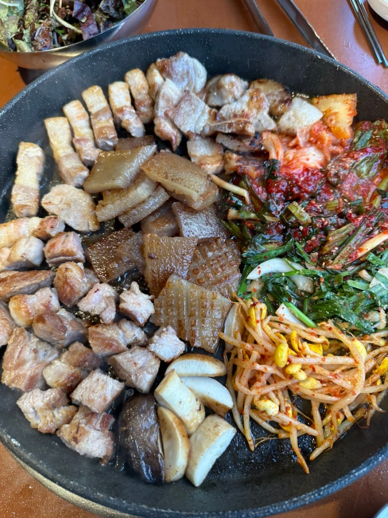 경주 황성동 신상 고기 맛집 모둠으로 맛보는 꽃돼지식당 네이버 블로그