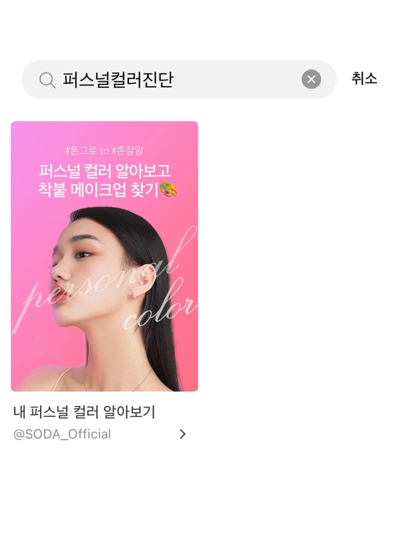 퍼스널컬러 온라인 자가진단 테스트 어플 홈페이지 네이버 블로그