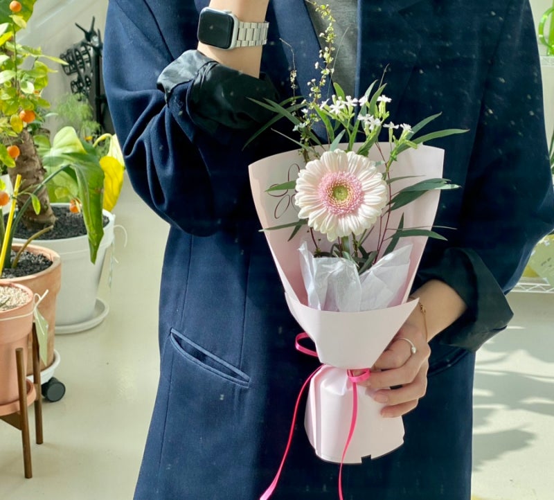 오송 꽃집 오송 플로시아 한송이 꽃다발 오송 꽃바구니 기념일선물 네이버 블로그