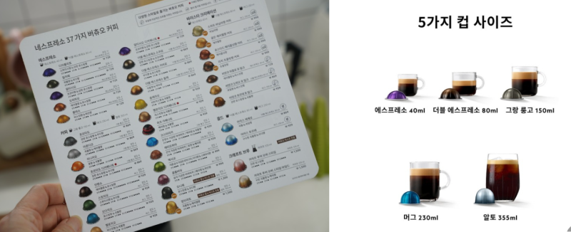 캡슐커피머신 네스프레소 버츄오 팝 머신 Vs 버츄오 플러스 비교 네이버 블로그