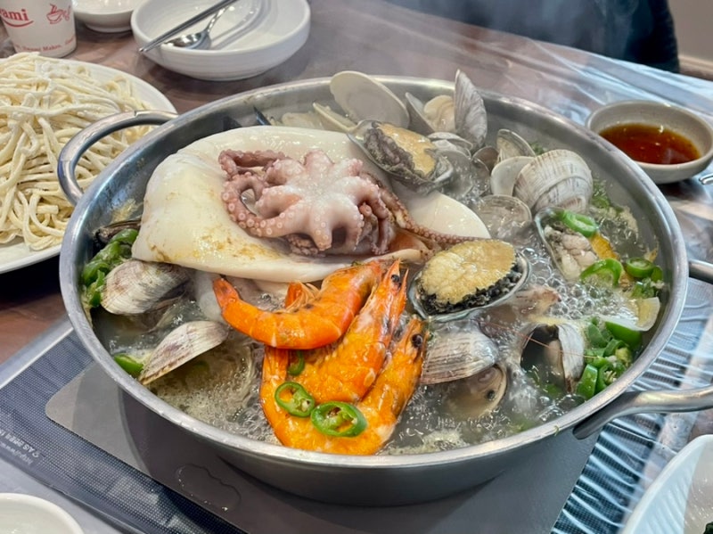 파주 칼국수 맛집 ‘복많네 해물 칼국수 해물전골교하맛집심학산맛집 네이버 블로그