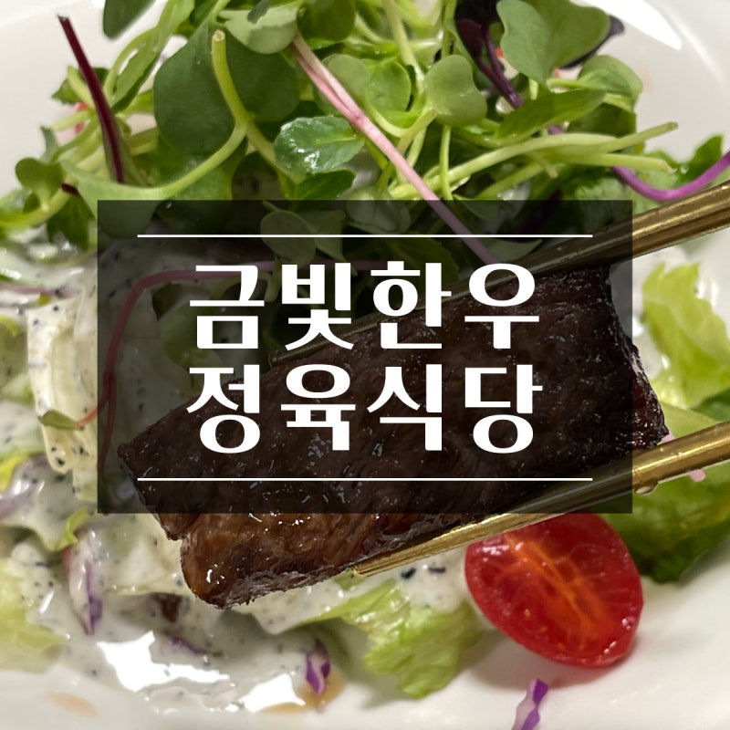 전북전주 가족식사로 좋은 효자동 고기집 금빛한우 정육식당 네이버 블로그