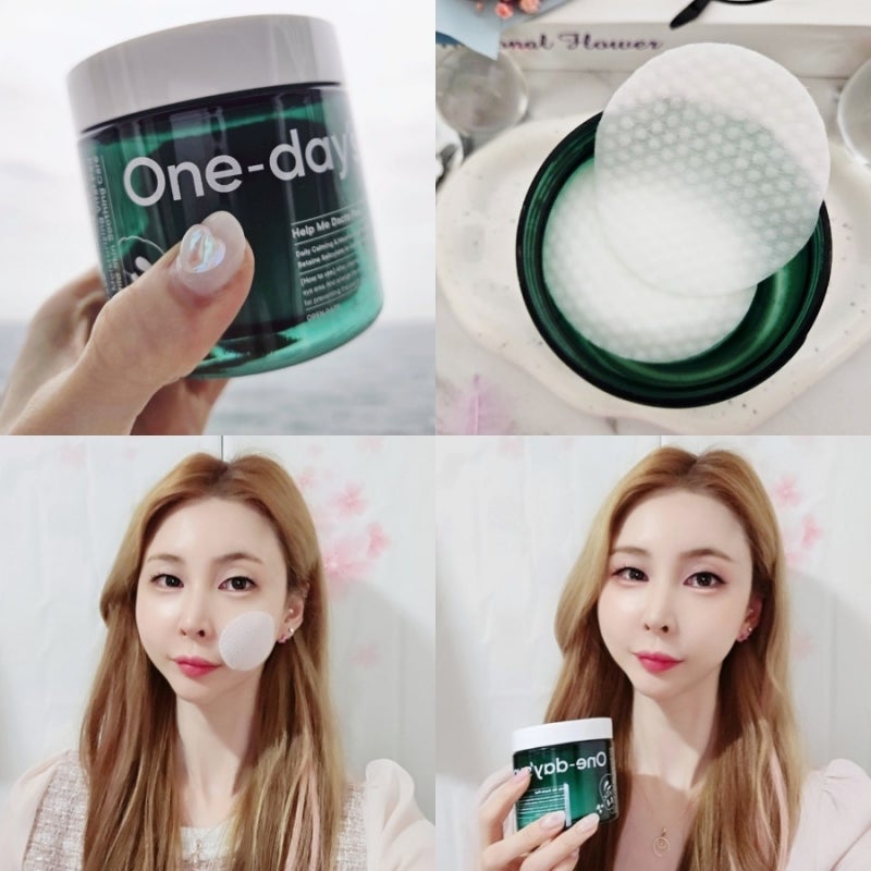 봄철피부트러블관리 저자극 토너패드 로 얼굴각질 피지조절 모공 관리해요 네이버 블로그
