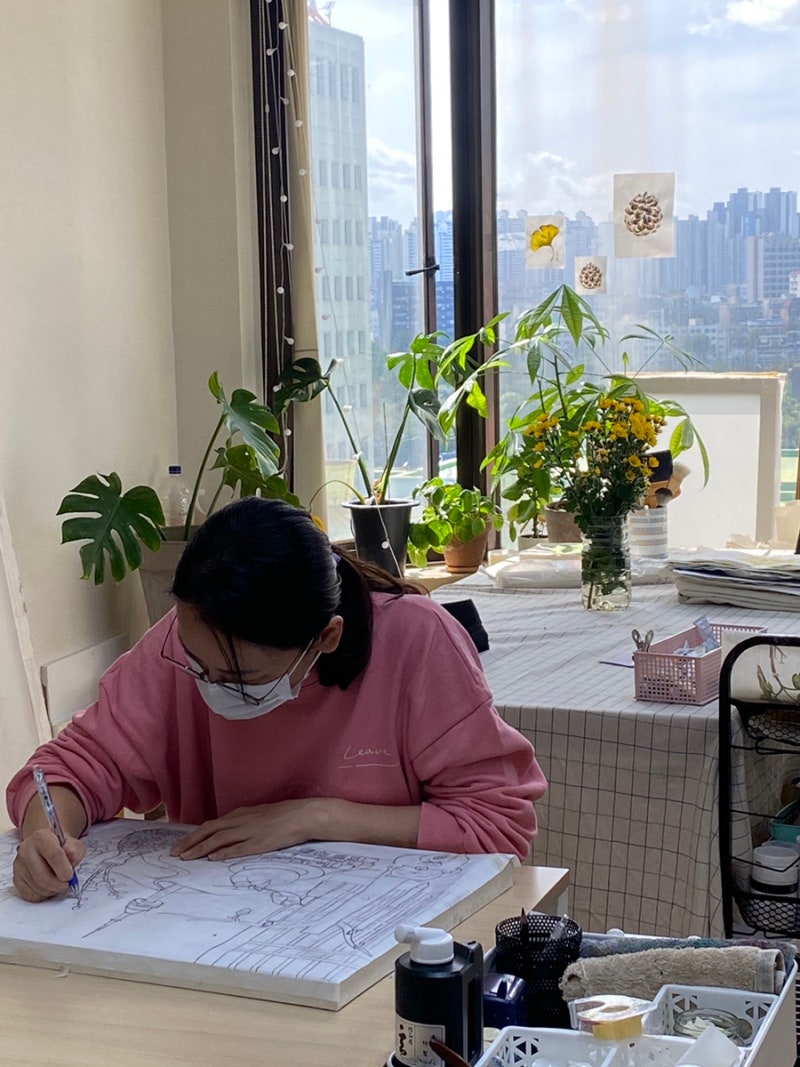 4월 민화수 수강생 모집 정규반and원데이클래스 수업 여의도클래스여의도취미성인취미미술 동양화화힐 모두의그림 네이버 블로그