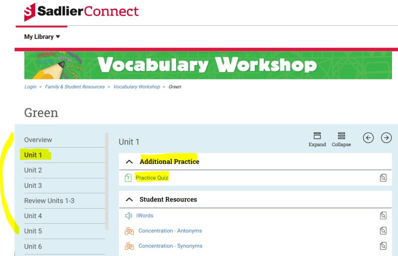 Vocabulary Workshop Green 학습법 (추가 문제 제공) : 네이버 블로그