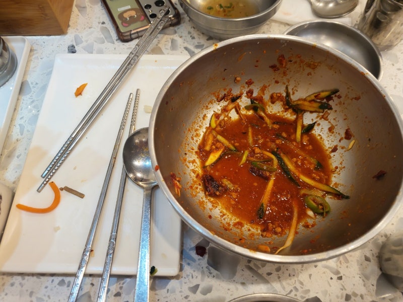 대구 반월당역 비빔우동 맛집 김밥도 맛있는 미진분식 네이버 블로그