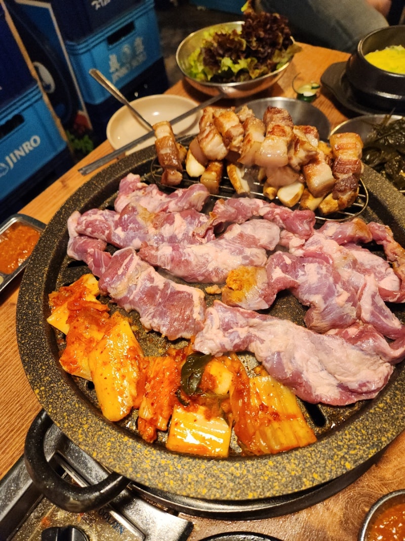 마이네임 촬영지 종로3가 갈매기골목 서대포집 고기집 삼겹살 갈매기살 다 맛있음 네이버 블로그