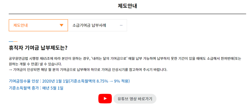 공무원 연금 소급기여금에 대해서 알아봅시다 Feat 군대 군 기여금 네이버 블로그