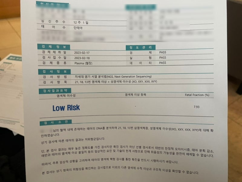 니프티검사제노맘 비용 및 시기 후기 기형아검사 시기 및 종류 총정리 네이버 블로그