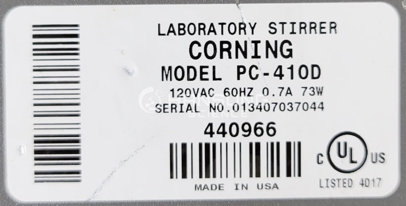 Corning PC-410D Digital Stirrer 120V , 디지털 교반기 (H588)(H589) : 네이버 블로그
