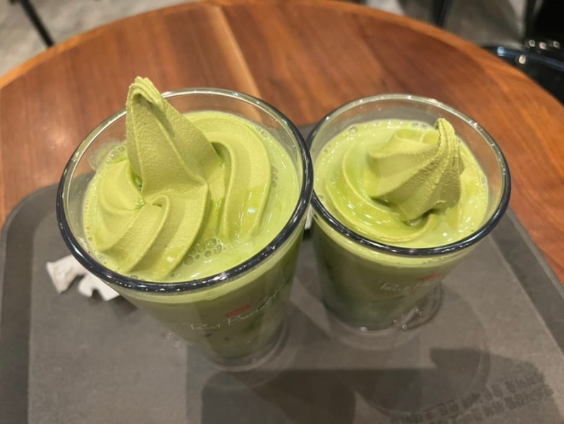 수원역 폴바셋 롯데몰 수원점 카페 유기농 제주말차 신메뉴 먹었어요 녹차말차 덕후 모여라・ᴗ・ 가격 후기 네이버 블로그