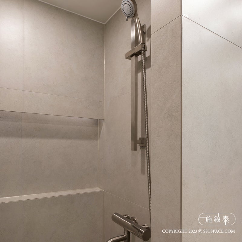 Portfolio 1260 화장실 리모델링 포세린 타일 세면대 젠다이 샤워 코너 선반 대신 긴 매립 선반 만들기 네이버 블로그