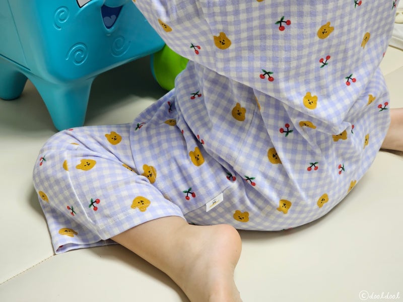 베베소유 칠부 유아 실내복 봄부터 여름까지 찰떡! #맘커플룩 : 네이버 블로그