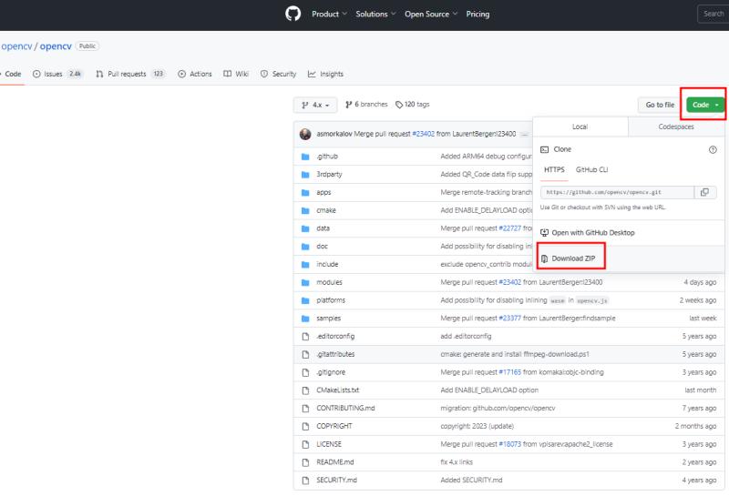 [OpenCV][C++] 최신 OpenCV 설치하기 ( CMake 사용하여 소스 빌드하기), visual studio 2019 contrib 2022 환경 설정 : 네이버 블로그