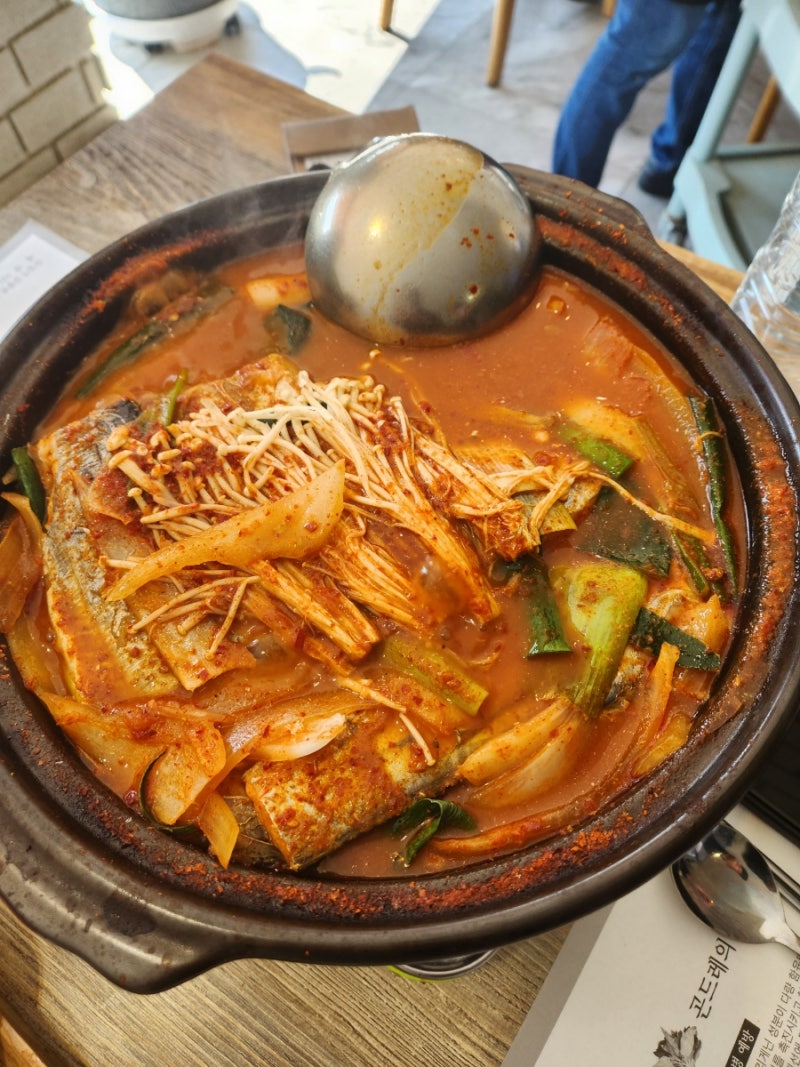 안성베네스트cc점심추천 안성금광호수맛집 정선 곤드레바다 갈치조림 네이버 블로그