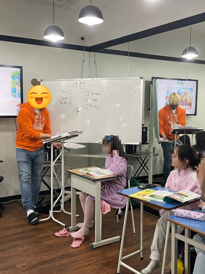 동백epl영어학원 원어민 선생님과 함께하는 초등 스피킹 수업 네이버 블로그