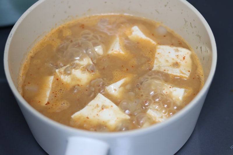 두부 청국장 맛있게 끓이는법 청국장찌개 레시피 달래 청국장 만드는 법 달래요리 네이버 블로그
