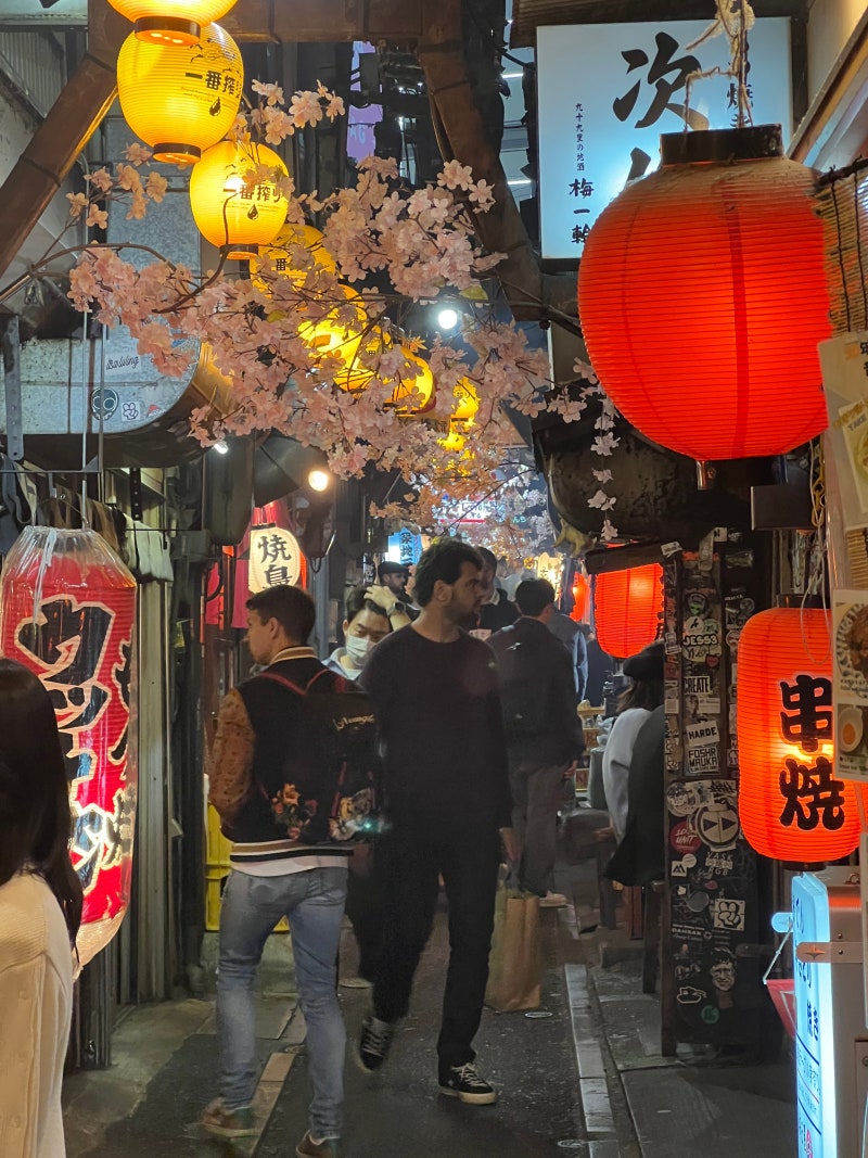 도쿄 신주쿠 가볼만한 곳 일본 감성 오모이데 요코초 꼬치거리에서 한 잔 네이버 블로그