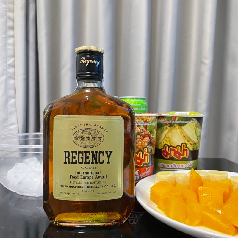 태국 술, 브랜디 먹어보기 : 리젠시 V.S.O.P / REGENCY V.S.O.P : 네이버 블로그