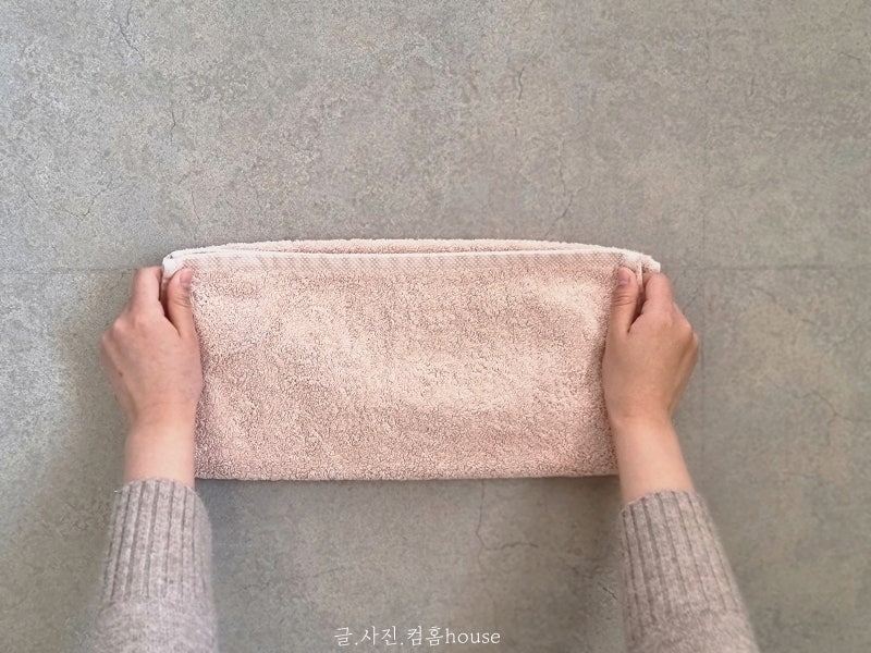 호텔수건접기 누구나쉽게 접는법 수건개는법 네이버 블로그