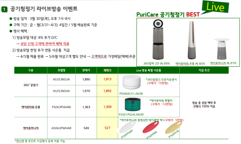 Lg퓨리케어 오브제컬렉션 에어로퍼니처원형테이블형 공기청정기 네이버 블로그