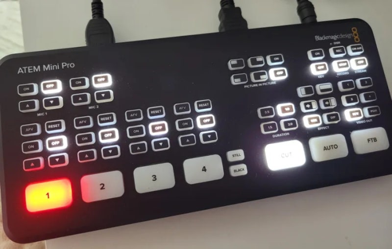 간단히 유투브 라이브 스트리밍 하기 - ATEM MINI PRO 아템 미니 프로 : 네이버 블로그
