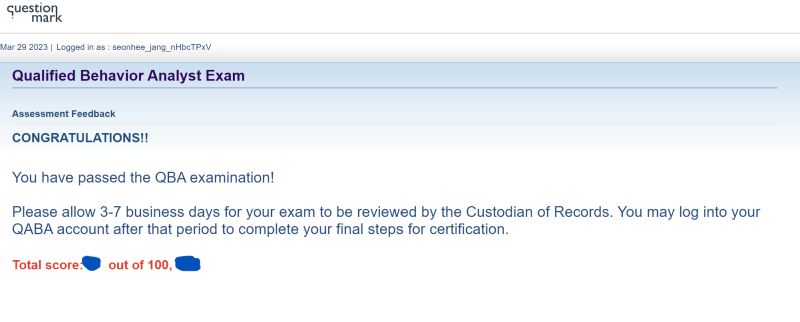 5. QBA_Qualified Applied Behavior Analysis Credentialing Board : 네이버 블로그