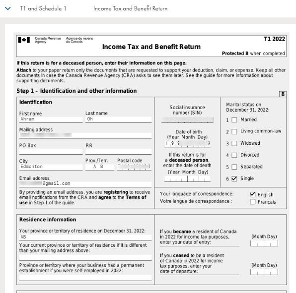 [캐나다 Tax Return] Wealthsimple Tax 심플택스로 셀프 세금신고 : CRA 온라인 제출가능 : 네이버 블로그
