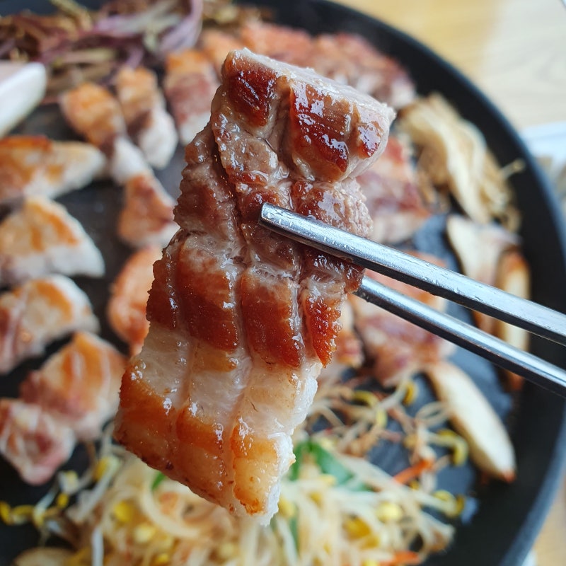 대전 유성구 관평동 맛집 더덕 솥뚜껑 삼겹살 네이버 블로그