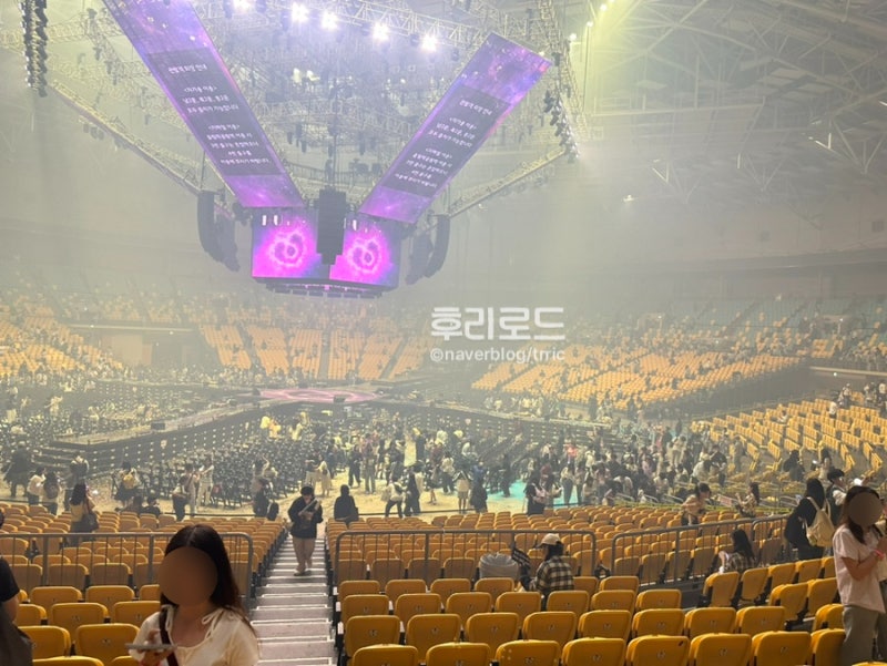 올림픽체조경기장 좌석 kspo dome 시야 모음 / 플로어 1층 2층 장단점 : 네이버 블로그