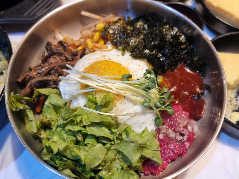 구월동 삼겹살 맛집 한돈집 오겹살과 한우 육회비빔밥 장조림 덮밥 네이버 블로그