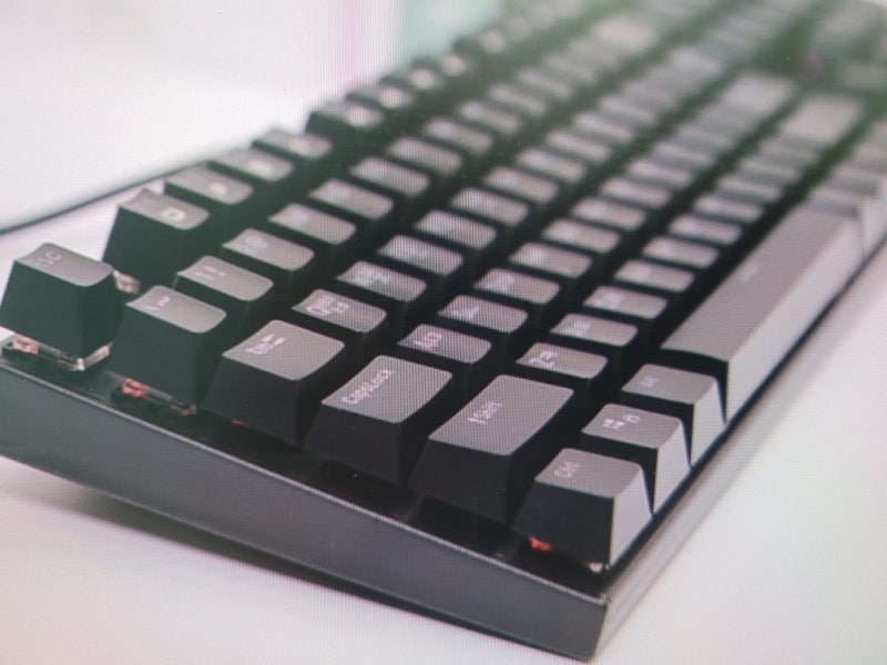 앱코 적축 키보드 추천 K560 레인보우 무빙 LED 가성비 게이밍 기계식 키보드 : 네이버 블로그