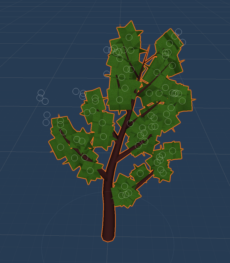 Tree Prefab에서 Leaf Material 수정 : 네이버 블로그