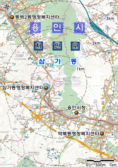 용인 삼가3지구 도시개발사업 경기도 용인시 우리동네개발이야기 네이버 블로그