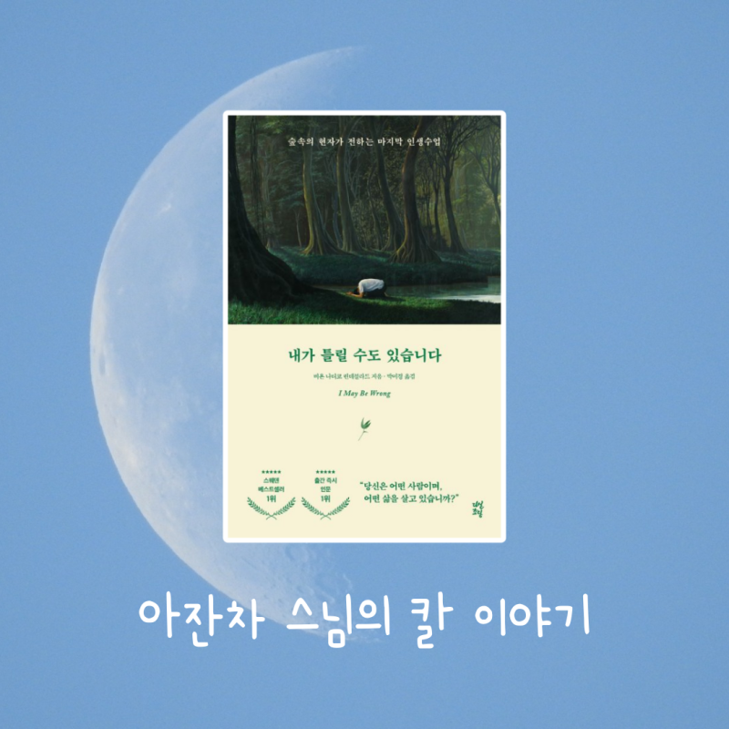 3일_아잔차 스님의 칼 이야기 『내가 틀릴 수도 있습니다』 - 비욘 나티코 린데블라드 : 네이버 블로그